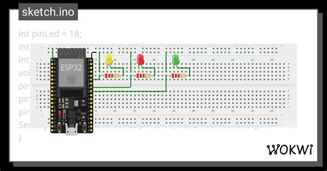 T1 Wokwi Esp32 Stm32 Arduino Simulator