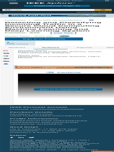Detecting And Classifying Incoming Traffic In A Secure Cloud Computing