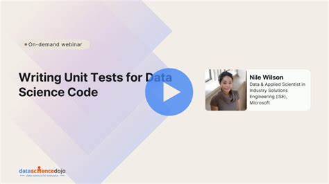 What Is A Unit Test Unit Test For Data Science Code Reza Mahmoudi