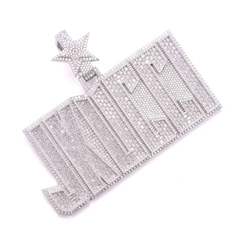 Custom Moissanite Jkucci Pendant