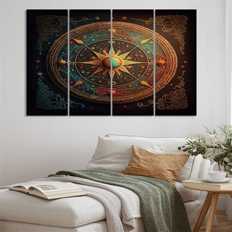 Dakota Fields Ancient Cosmic Cartography Ii Astrology Wall Art Living