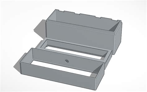 3d Design Mini Led Matrix Clock 2 Tinkercad