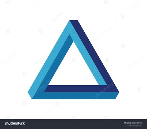 Penrose Triangle Over 2 174 Royalty Free Licensable Stock