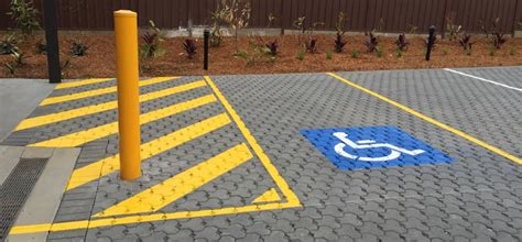 Safety Bollards Sydney Group One Line Marking