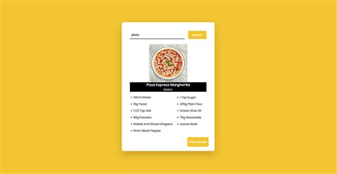 Build A Recipe App Using Html Css Javascript And Api By Headintheclouds Dev Genius
