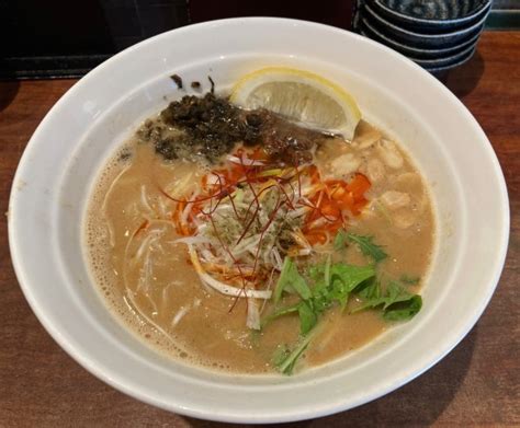『塩らぁめん』俺の創作らぁめん 極や 上野広小路店のレビュー ラーメンデータベース