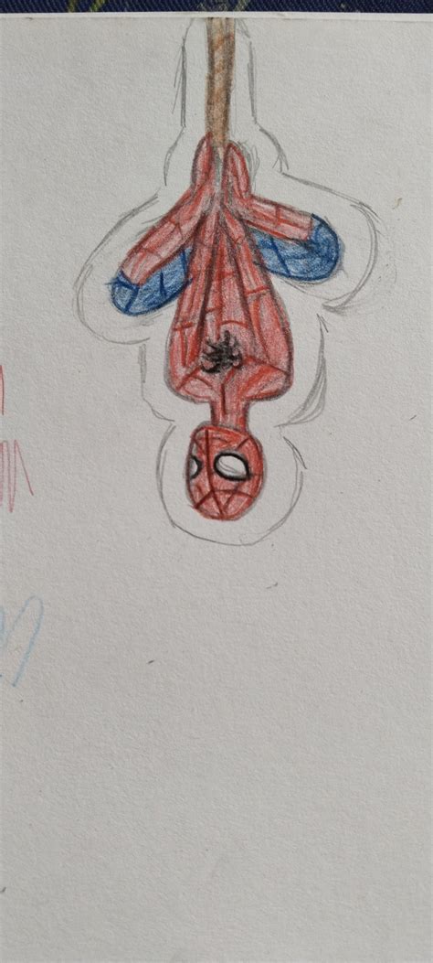 Человек паук рисунок в 2025 г Артбуки Стикер арт Милые рисунки