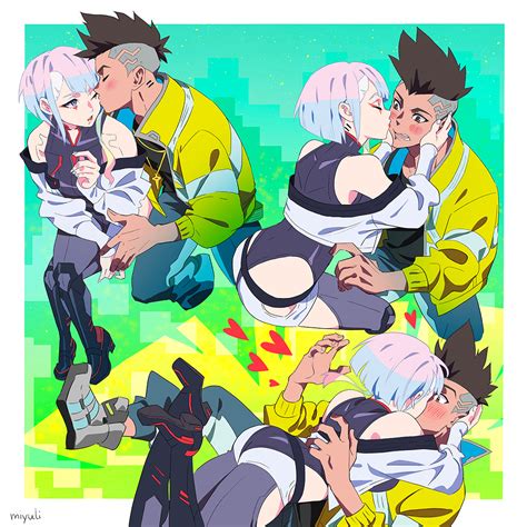 Lucy And David Martinez Cyberpunk And More Drawn By Miyuli Danbooru