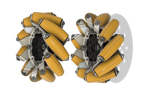 Gobilda Mecanum Wheels By Pax 3d Download Free Stl Model