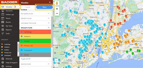 How To Route Filtered Accounts Web App Badger Maps