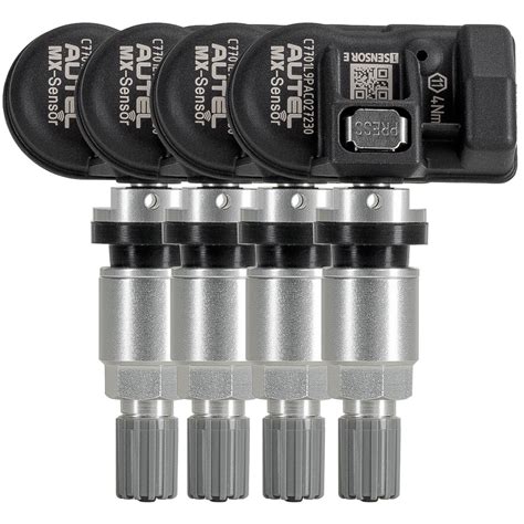 4pcs Set Autel Mx Sensor 433mhz And 315mhz 2 In 1 Universal