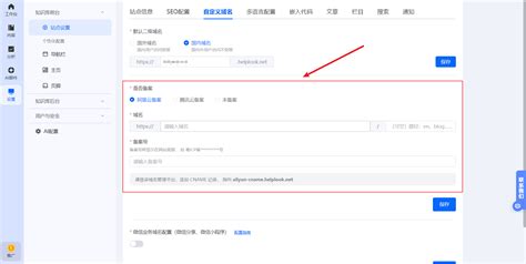 如何自定义域名
