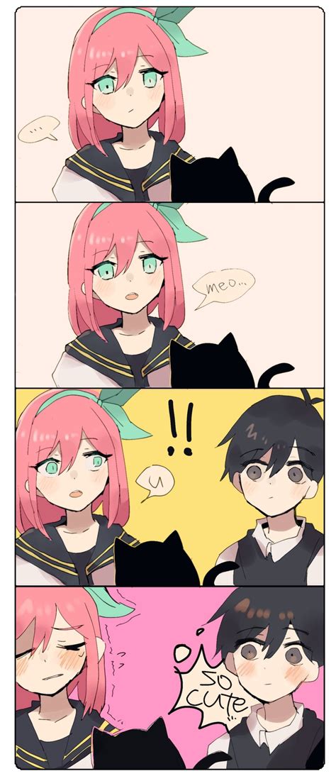 Sunny Aubrey Aubrey And Mewo Omori Drawn By Nekonabe Danbooru