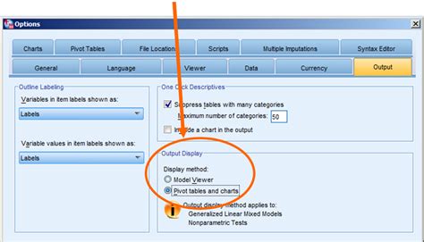 How To Get SPSS GENLINMIXED Output Without The Model Viewer The