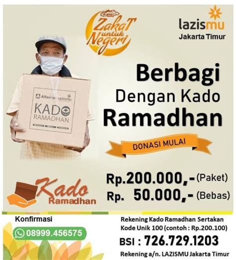 Mohammad Nur Rianto Al Arif On Linkedin Program Spesial Lazismu Jakarta Timur Kado Ramadhan