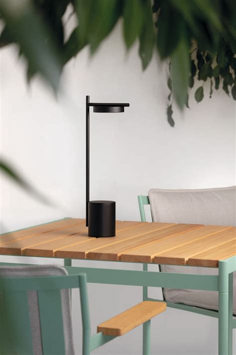 Igram Portable Table Lamp Shape I Battery Powered Lamp Table Lamp Grupa Black GRUPA IG PT I BK