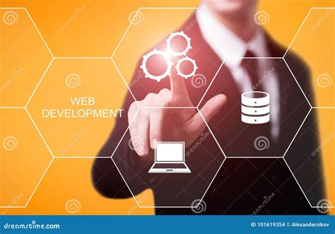 Web Development Coding Programming Internet Technology Business Concept