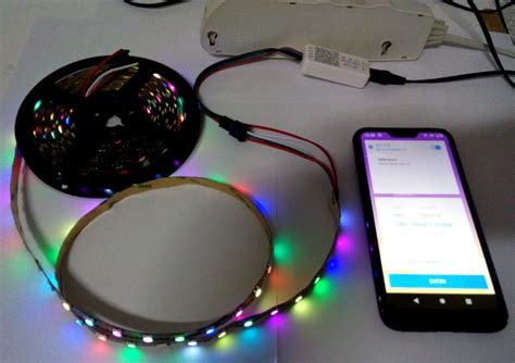 3m fita led endereçável smd5050 ws2812b 5v 60 led m arduíno frete grátis