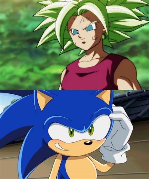 Sonic Blushes At Kefla By Sonicfan03 On Deviantart