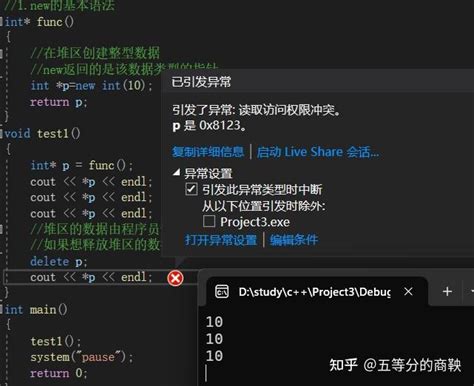 c 学习笔记 程序的内存模型 new操作符 知乎