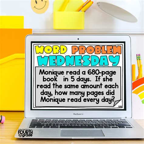 Word Problem Wednesday Problem Solving Practice For Upper Elementary Classrooms