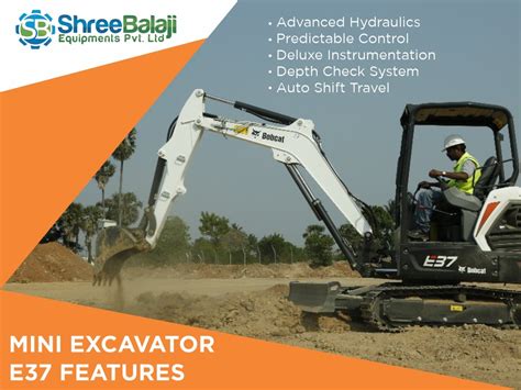 Amc Group The New Bobcat E37 Mini Excavator Is A New