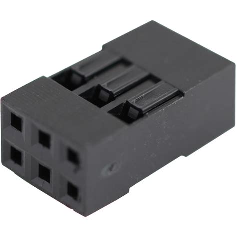 2x3 Pin Dupont Style Connector Housing Protostack