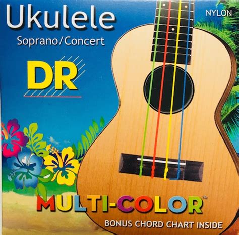 Dr Multi Color Uke Strings Gimmesomestrings