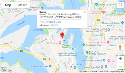 InfoWindow View On Google Maps Link Stack Overflow