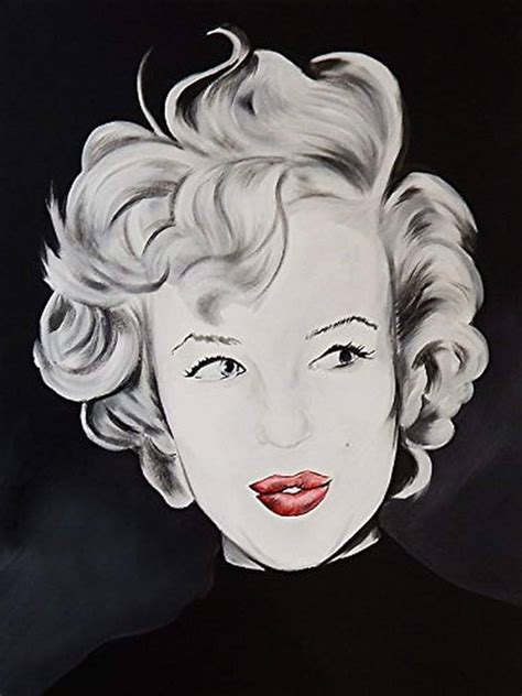 Boceto De La Cara De Marilyn Monroe