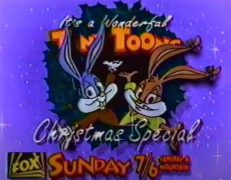 90s Tiny Toons Christmas Special On Fox Comercial Nostalchicks