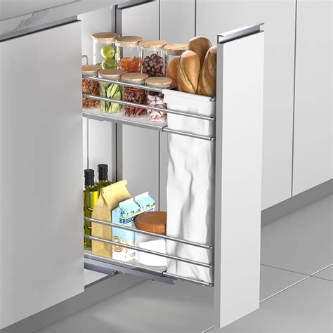 Kitchen Cabinet Storage Wire Bread Basket Bene