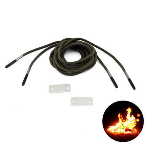 მრავალფუნქციური პარაკორდის თასმა მაგნეზიუმის ასანთი პარაკორდის თოკი თასმა ველურ ბუნებაში