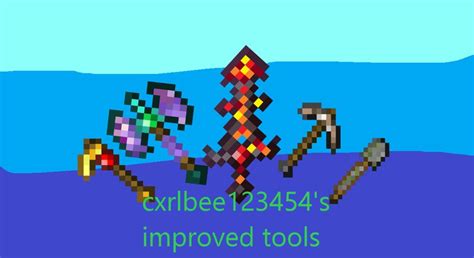 CXRLBee123454 S Better Tools Only Tools Minecraft Texture Pack