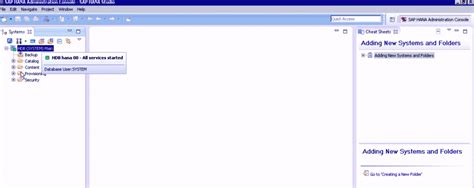 Sap Hana Studio Administration Console Add Schema Table User Dataflair