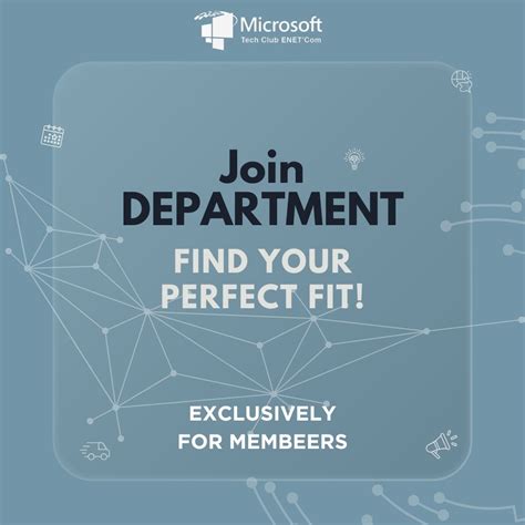 Microsoft Tech Club Enetcom On Linkedin Departments Form