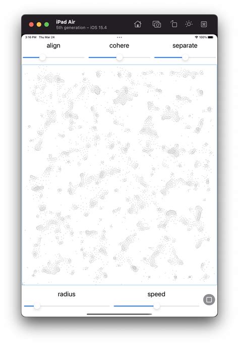 Github Robertwaltham Boids Unlimited Flocking Simulation Built With Metalkit