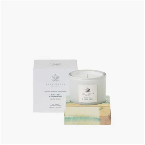 Vela Perfumada De Higo Blanco Y Madera De Cedro Acca Kappa Ecuador