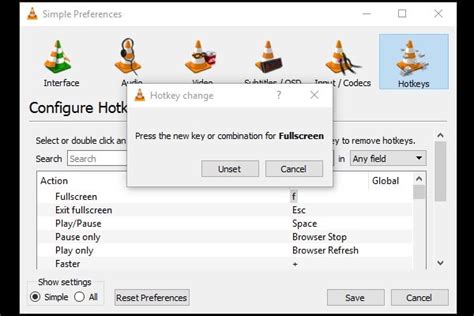 Most Useful VLC Keyboard Shortcuts Customize Hotkeys BounceGeek