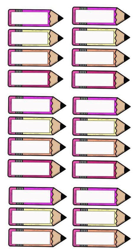 Moldes De Lapices Para Imprimir