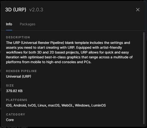 Day 69 How To Set Up The Universal Rendering Pipeline By Jon Short