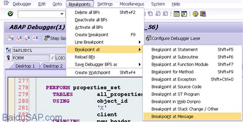 【转载】通过sap的错误消息定位出错的程序的6种方法sap 确定程序位置 Csdn博客