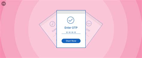Mobile App OTP SMS Integration One Time Password Verification