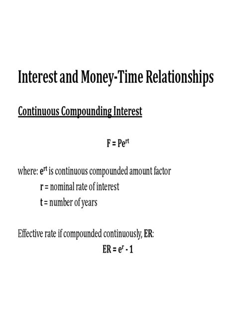 Continuous Compounding Interest Guide Pdf