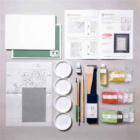 日本画をたのしもう さくら編 Pigment Tokyo 顔料･絵具セット･画材の通販サイト
