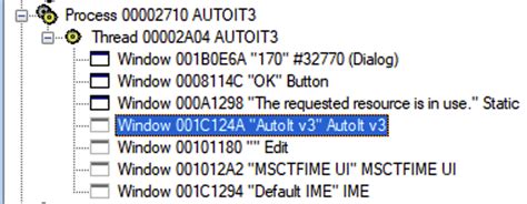 Winapisetthreaddesktop Error 170 Autoit Limitation Udf Bug