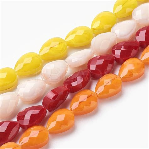 Wholesale Opaque Solid Color Glass Beads Strands