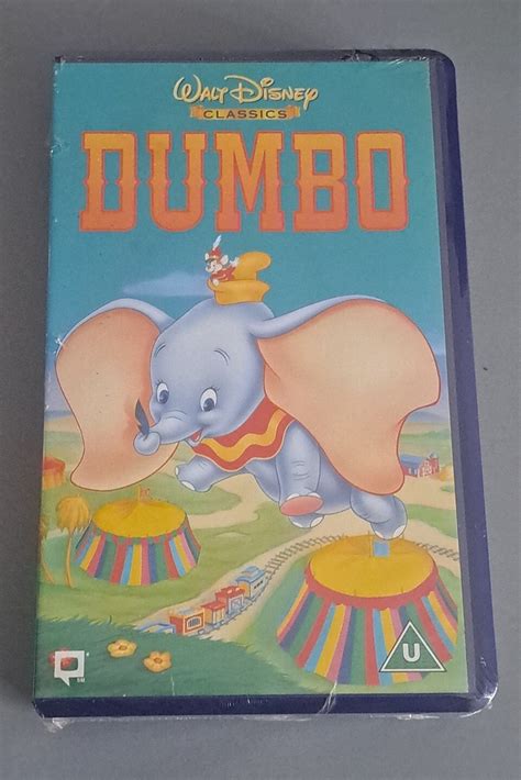 Dumbo 1988 Película En Formato Vhs Dumbo 1941 Disney Vhs 1942