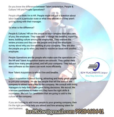 B2w Placements Jaipur Posted On Linkedin