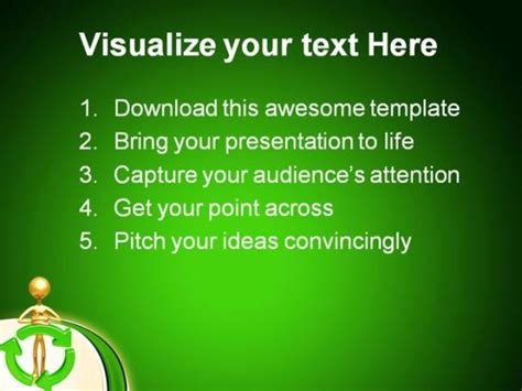 Reduce Reuse Recycle Nature PowerPoint Templates And PowerPoint Backgrounds 0911